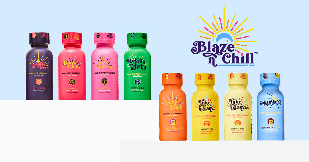 Blaze n Chill: Hemp Infused Drinks & Cannabinoid Products
